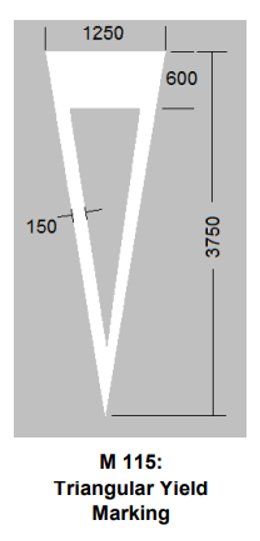 WHAT DO THE MARKINGS ON THE ROAD MEAN? - CHM